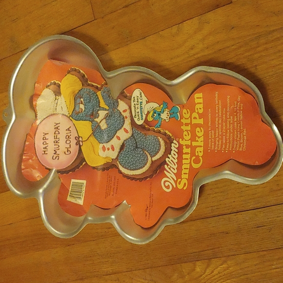 Kitchen | Vintage 1983 Smurfette Wilton Cake Pan | Poshmark